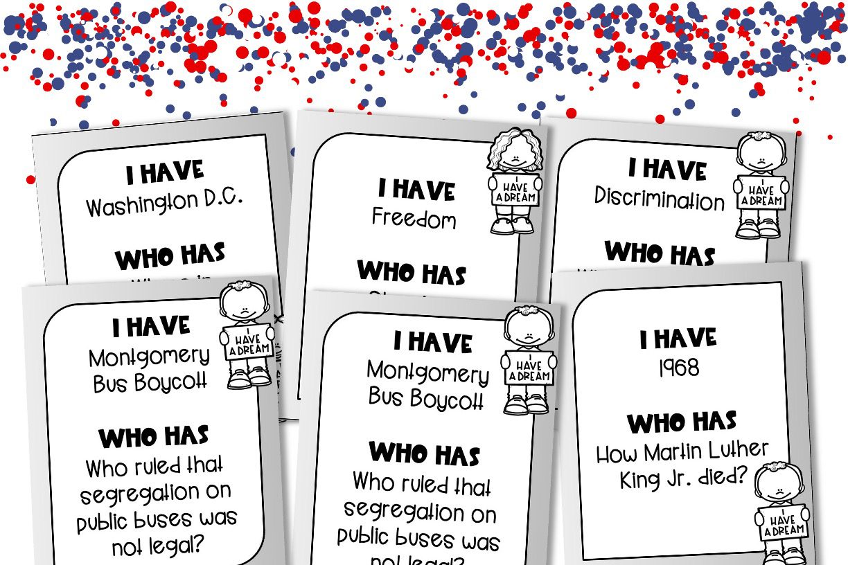 5 Upper Elementary Martin Luther King Day Activities - Mandy Neal