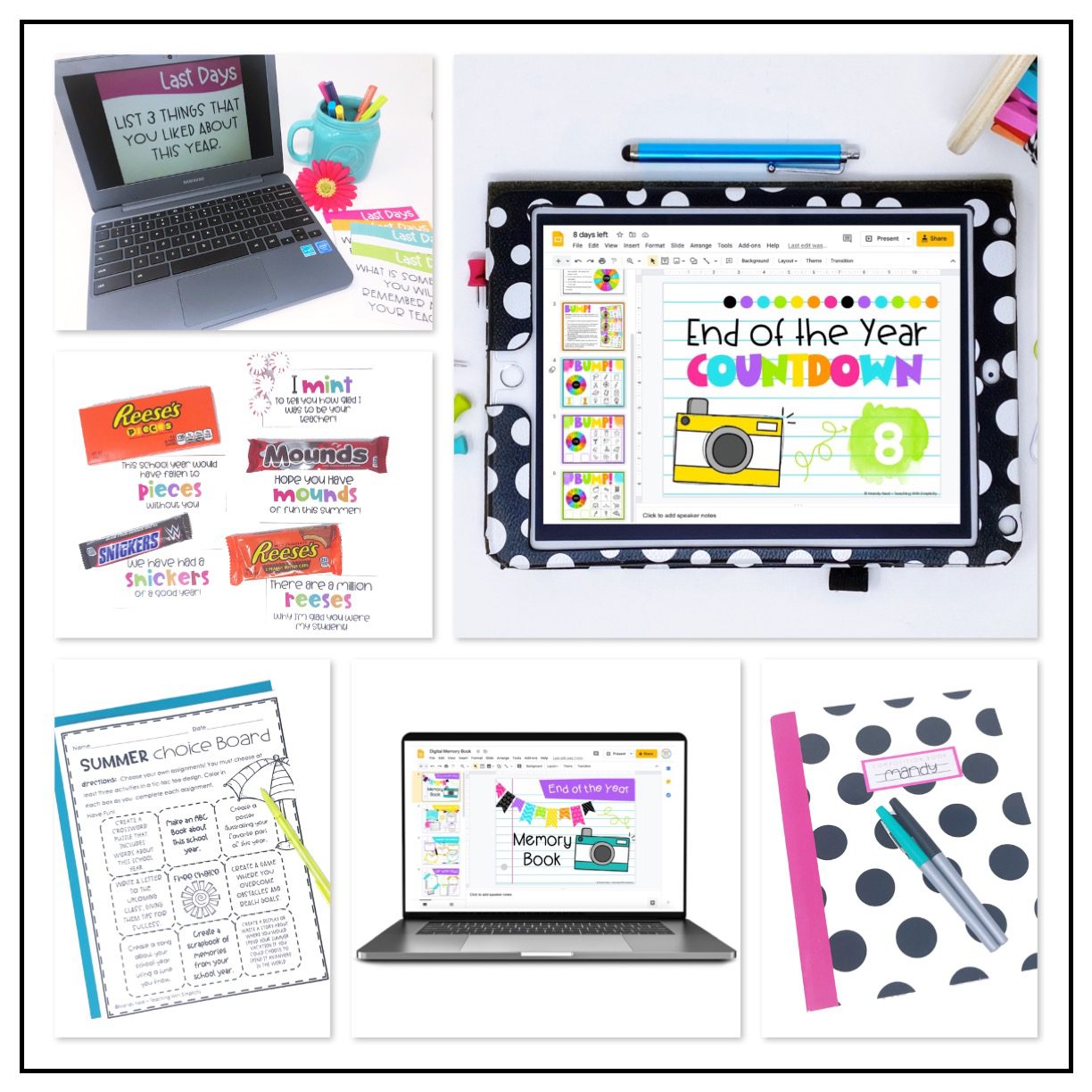 12 End of the Year Ideas for Upper Elementary - Mandy Neal