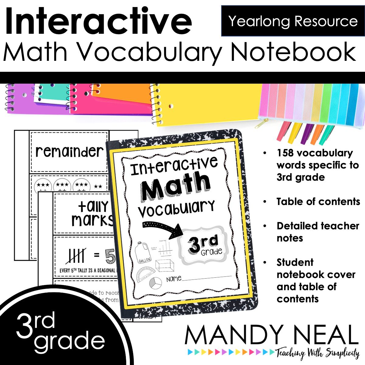 7 Ways to Review Math Vocabulary - Mandy Neal