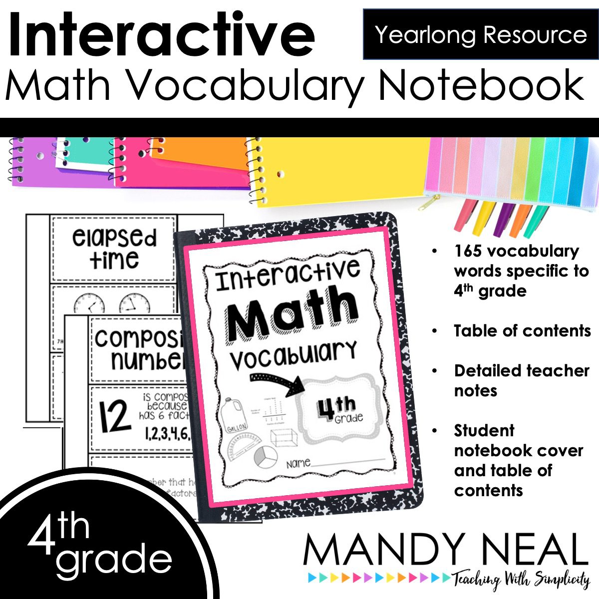 7 Ways to Review Math Vocabulary - Mandy Neal