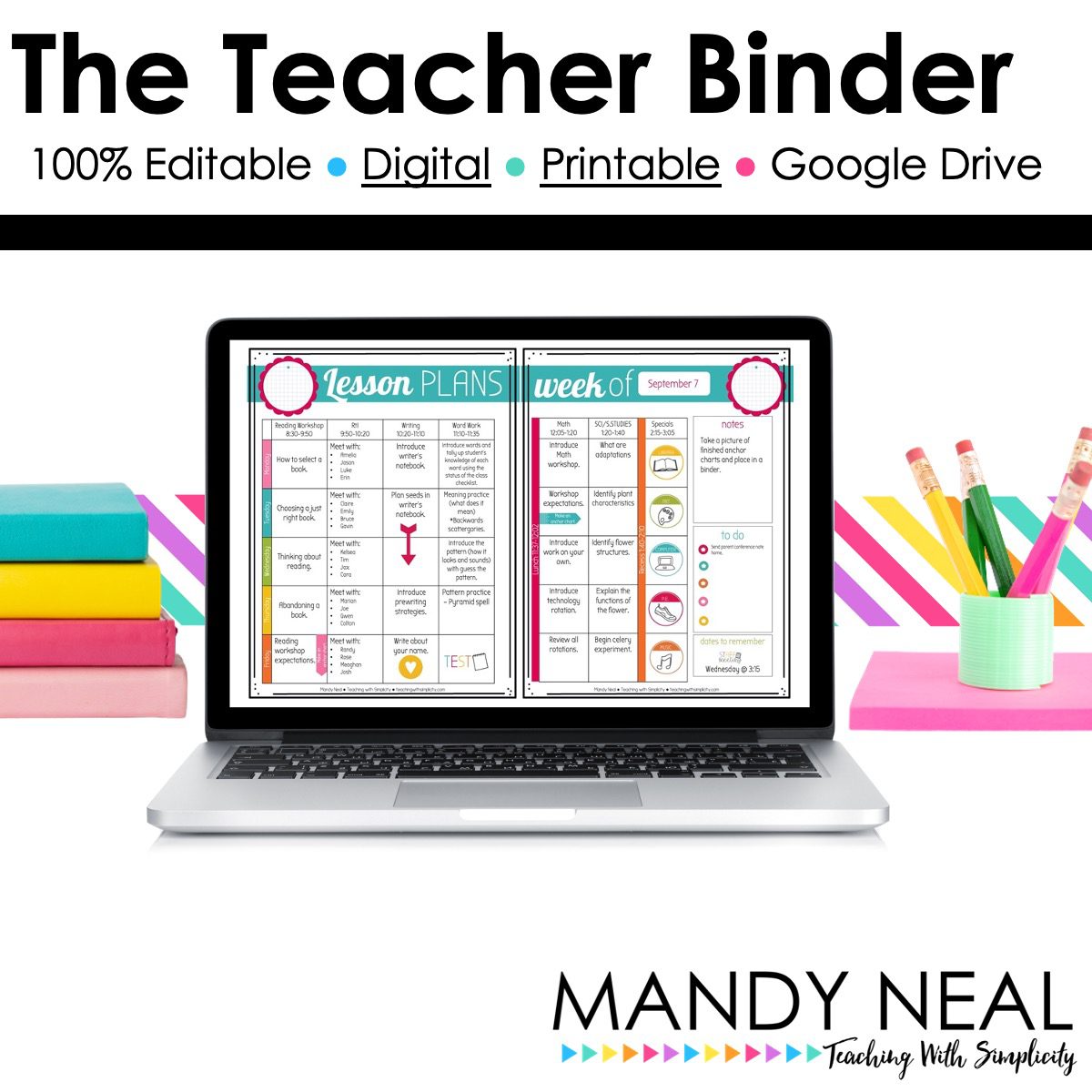 Mandy Neal - Teaching With Simplicity | Resources, Tools, Lesson Plans