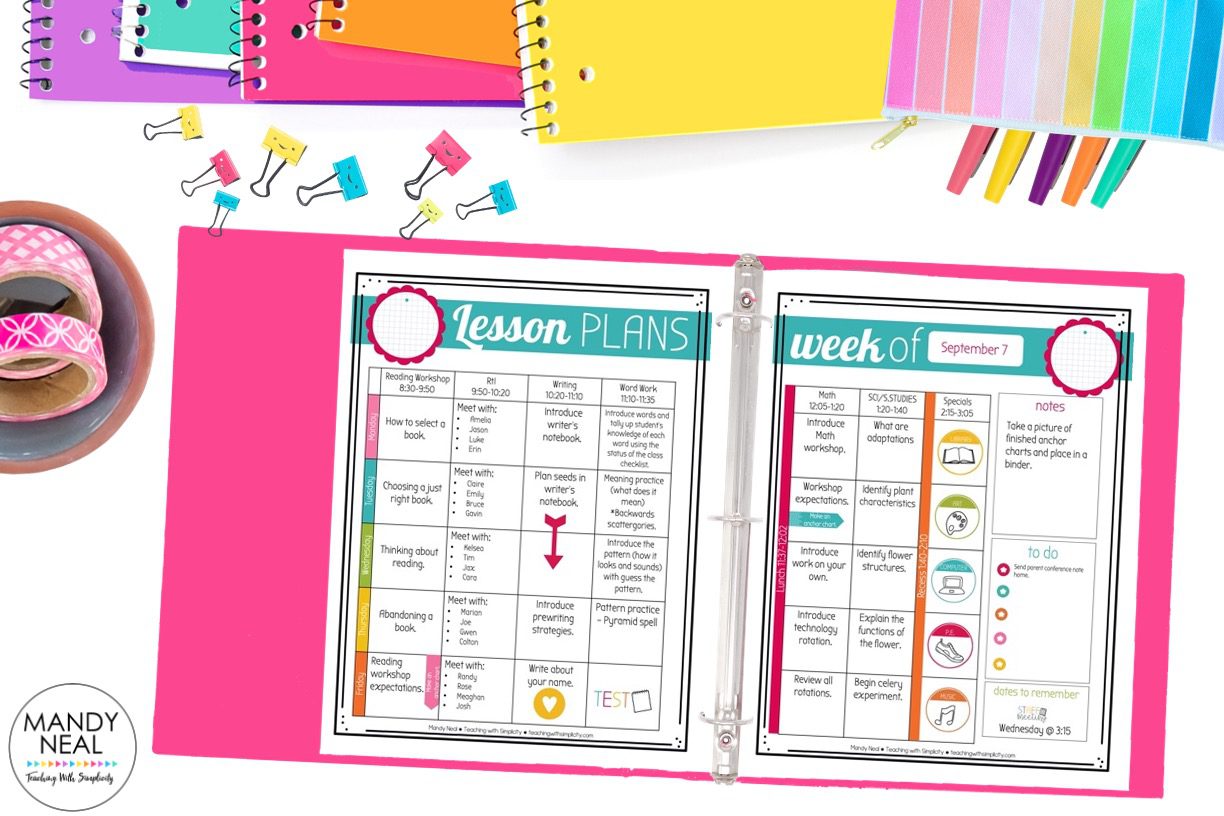 Build Your Own Teacher Planner: Customize Your Perfect Planner
