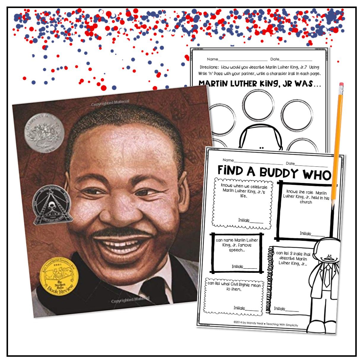 5 Upper Elementary Martin Luther King Day Activities - Mandy Neal